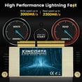 KINGDATA High-Speed PCIe NVMe SSD 512GB Upgrade for Your MacBook Pro A1708, Boost Performance ...