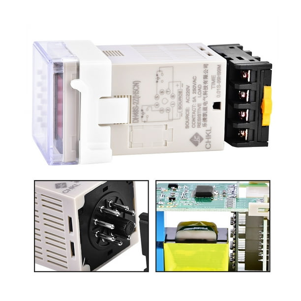 Flexible Timer Relay, Double Time Relay, Delay Control For Circuit ...