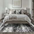 KUETH Modern Abstract Area Rugs 3x5 for Living Room Bedroom Stain ...