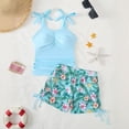 GXWEA Girls Swimsuits Size 10-12 Girls' Summer Swimwear Two Piece ...