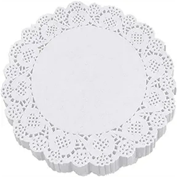 Paper Doilies, 200 Pcs 3.5 Inch Lace Doilies Paper Round Disposable ...