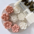 Embossed Dessert Embossing Plastic Mold 4-Piece Press Mold Set ...