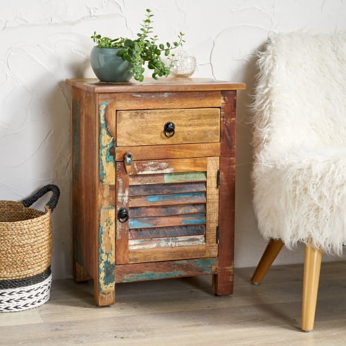 Click here for Unbranded Nightstand With Drawers - Solid Wood Nig... prices