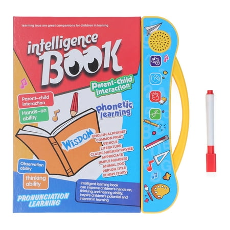 Kid English Electronic Learning Book Alphabet Number Sound Book Reading ...