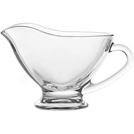 2 pcs 220ml Glass Gravy Boat Sauce Dipping Bowls Sauce Serving Dishes ...