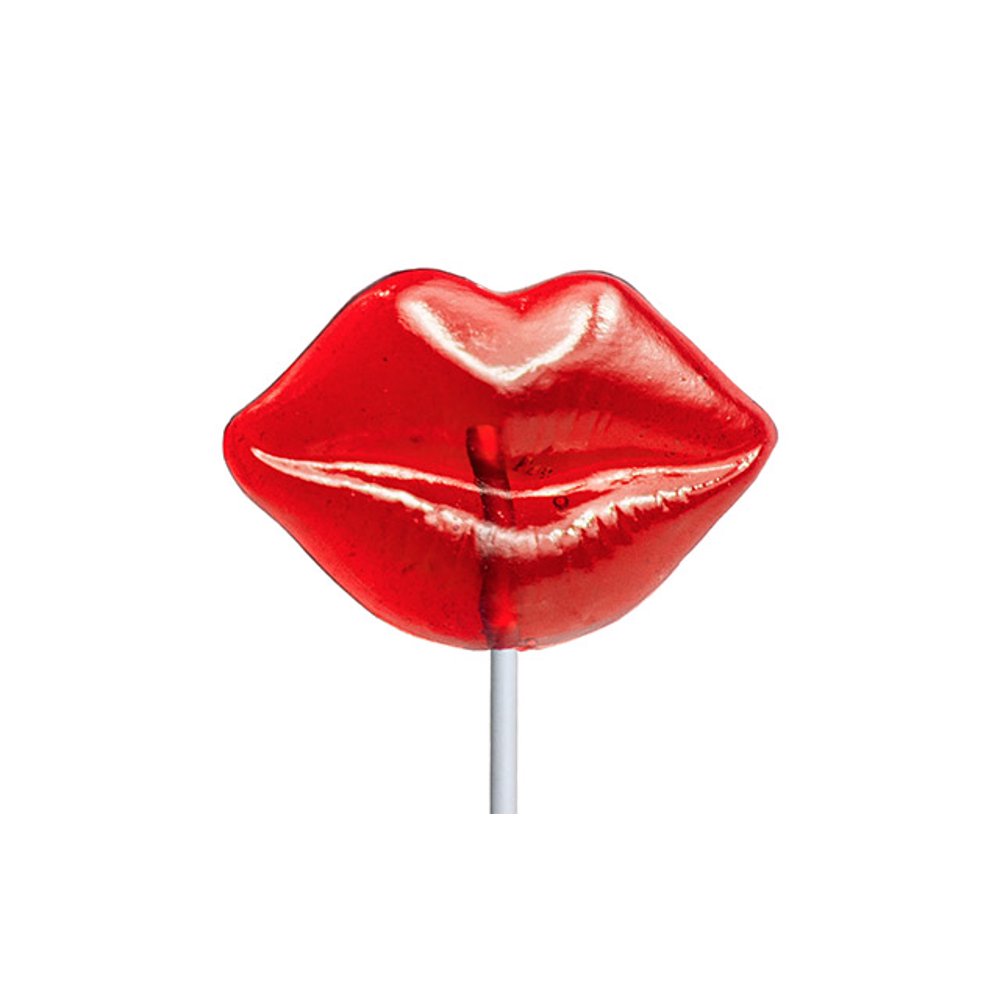 Cherry Red Lips Lollipop 1 oz.: 12 Count - Walmart.com - Walmart.com
