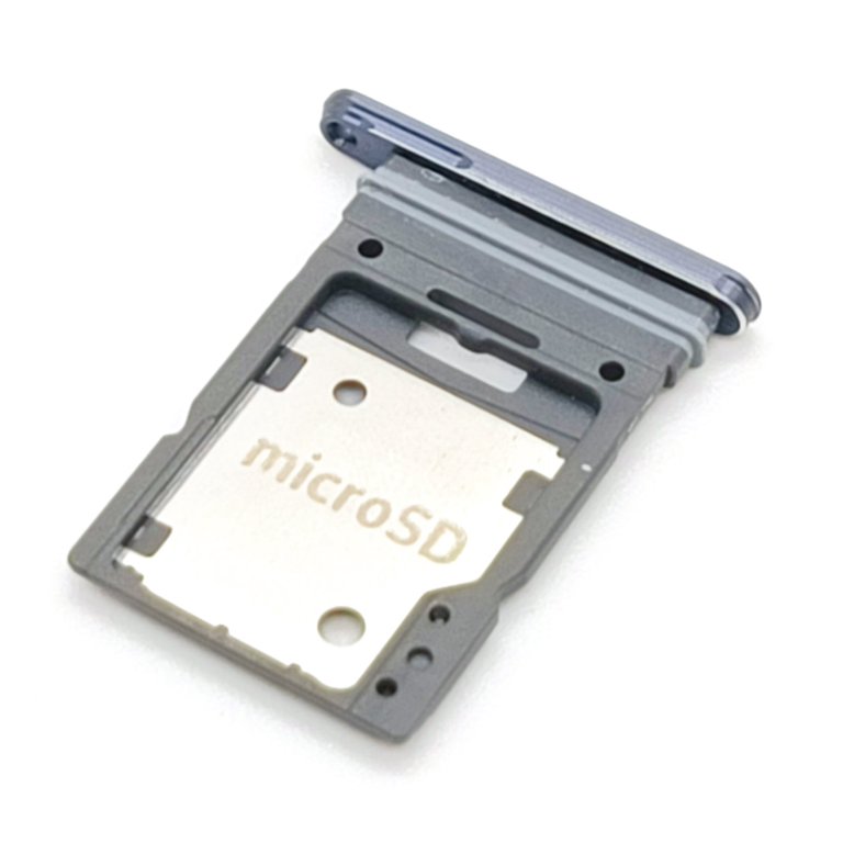 Samsung Galaxy A55 - How to insert the SIM/MicroSD card?