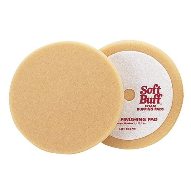 Meguiars W9000 8" Softbuff Foam Finishing Pad - Walmart.com - Walmart.com