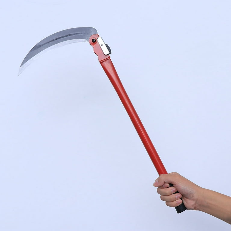 Long Handle Grass Sickle For Cutting Scythe Cutting Grass