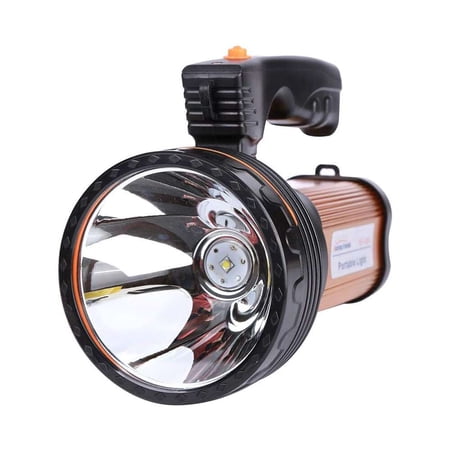 ALmi Rechargeable Searchlight Handheld LED Tactical Flashlight with ...