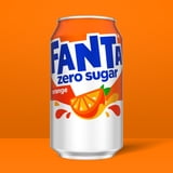Fanta Zero Sugar Orange Soda, 12 fl oz, 12 pack fridge pack - Walmart.com