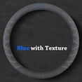 BOXIANG Car Steering Wheel Covers Cowhide Suede Steering Wheel Cover ...