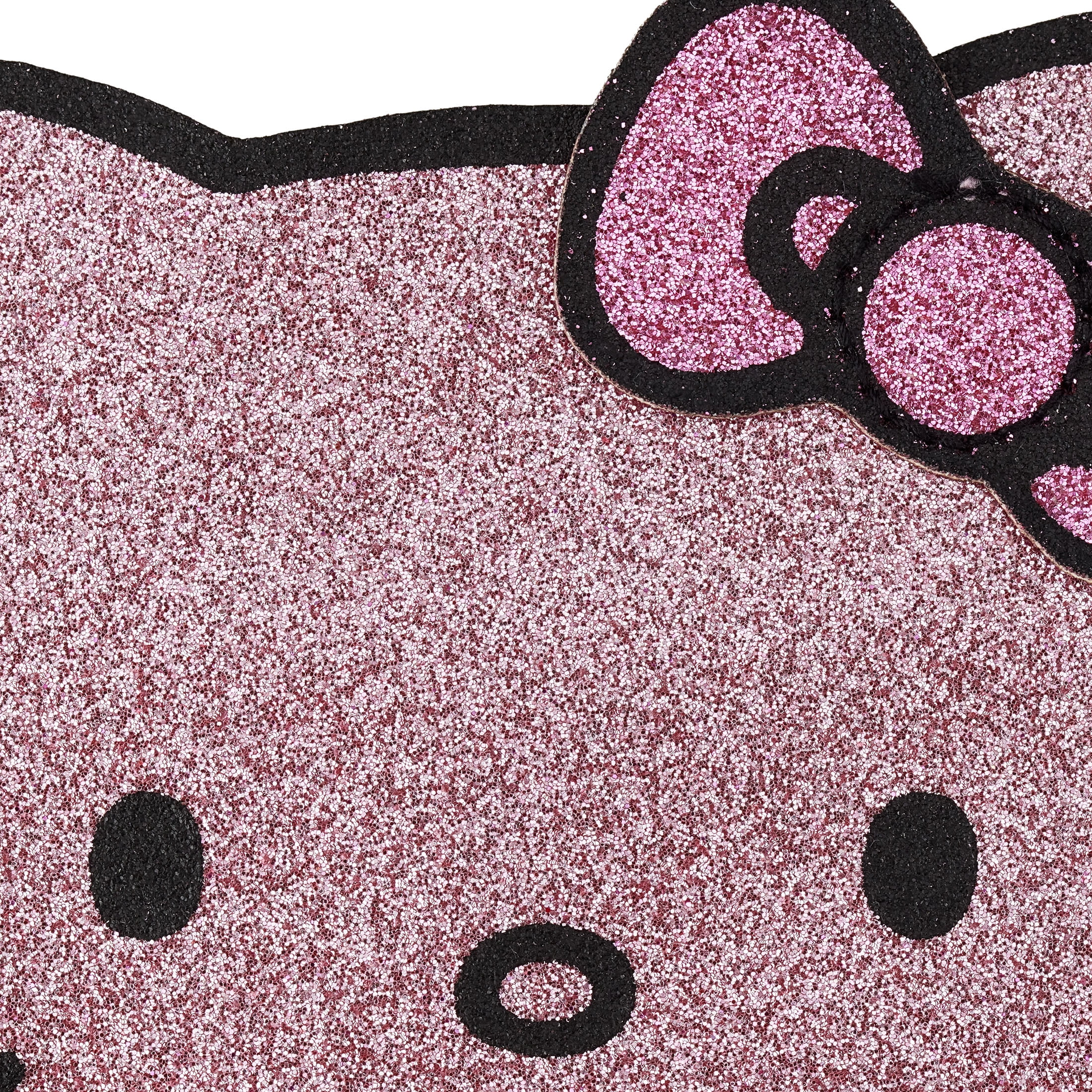 Wallpaper Hello Kitty Glitter