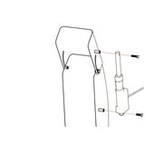 "Snow Blower Chute Control Kit with Actuator for Deere 47"", 54"", & 60 ...