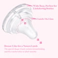 LittleForBig Silicone Soft Touch Adult Bottle Nipples Replacement Teat ...