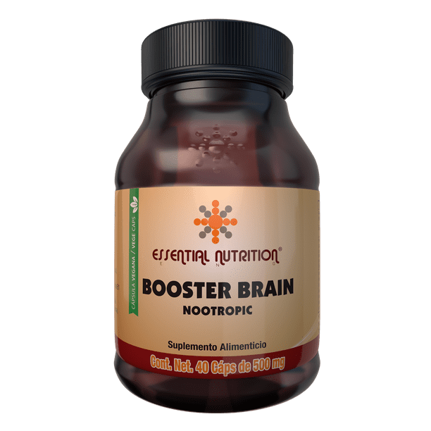 Booster Brain Nootropic 40 Caps. Veganas de 500 mg | Bodega Aurrera en línea