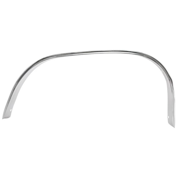JEGS 90471 Rear Wheel Well Molding 1966 Chevy Chevelle Right/Passenger ...