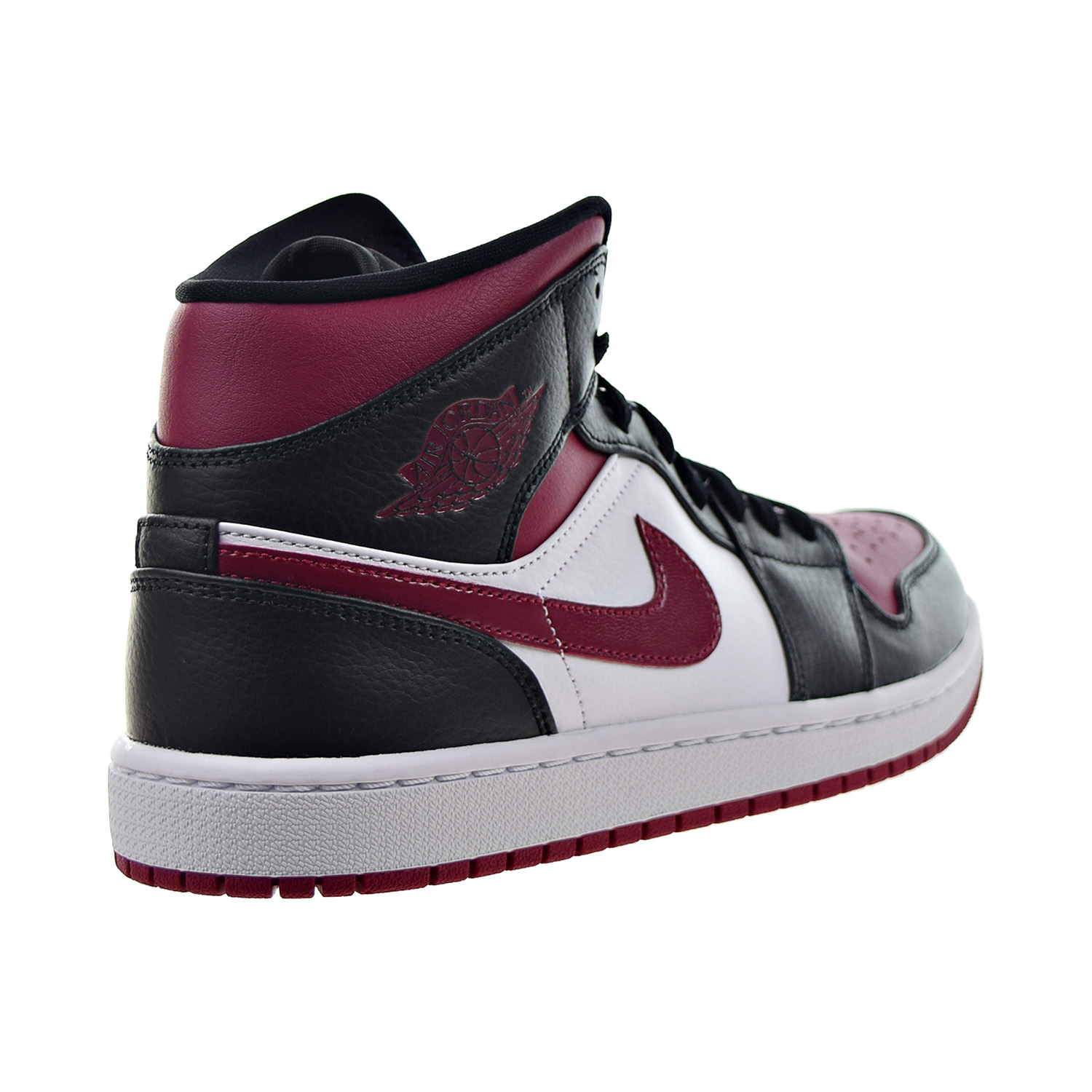 Size 10 - Jordan 1 Mid Noble Red 2020 554724-066 Per-Owned. - munimoro ...