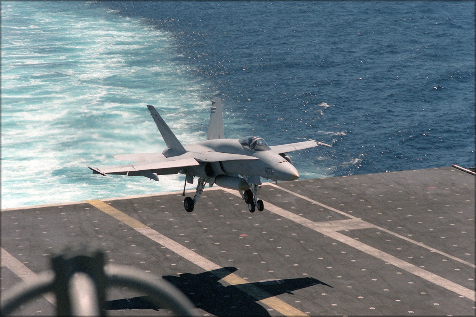 24"x36" Gallery Poster, FA-18A Hornet f-18 Strike Fighter Squadron VFA ...