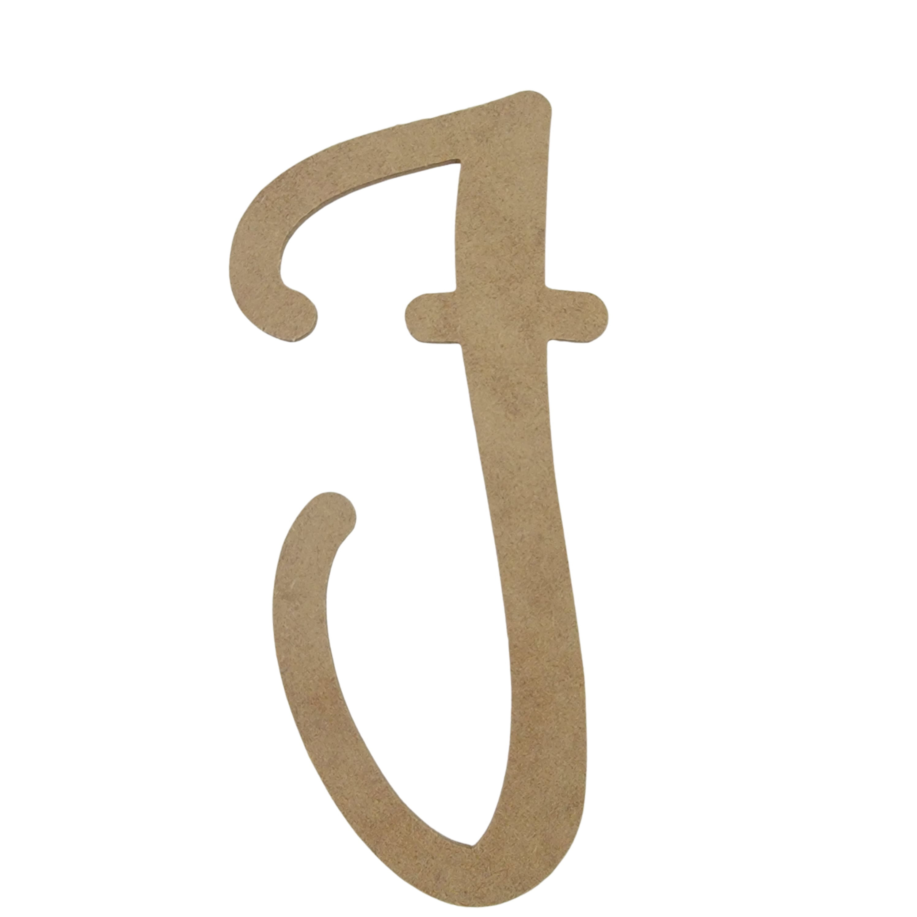 Wooden Letter Unfinished, Colleen Font, Craft Cutout - Walmart.com