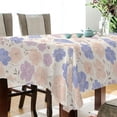 54x72in Square Printed Tablecloth Easy-Care Decorative Table Cloth for ...