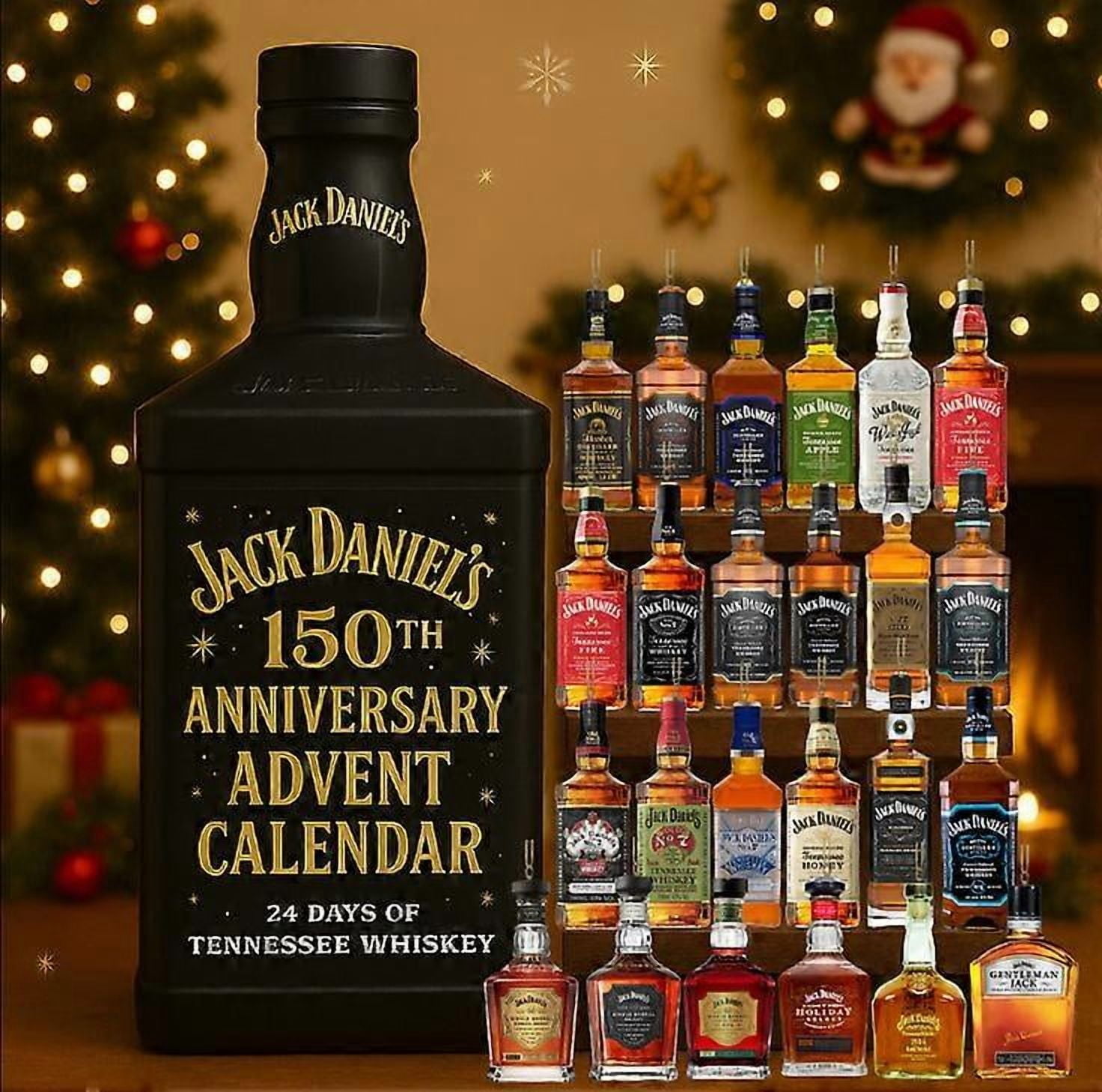 (Jack Daniel's 150th Anniversary)2025 Full-Style Acrylic Christmas ...