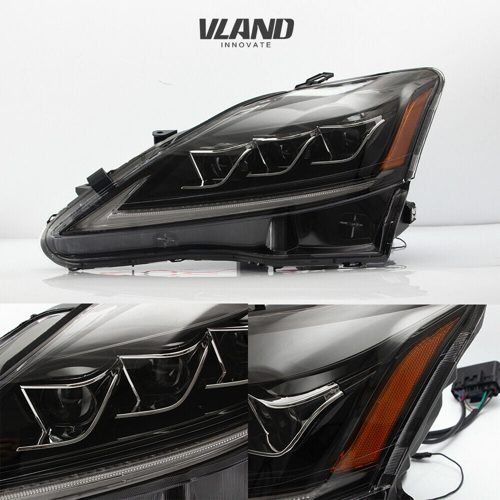 Buy LED Headlights for 2006-2012 Lexus IS 250 350 2008-2014 Lexus ...