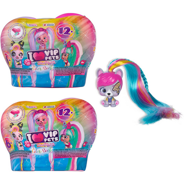 VIP Pets Mini Fans Color Boost - Includes VIP Pets and 6+ Surprise ...
