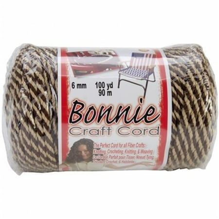 Bonnie Macrame Craft Cord 6mm X 100yd-Brownie | Walmart Canada