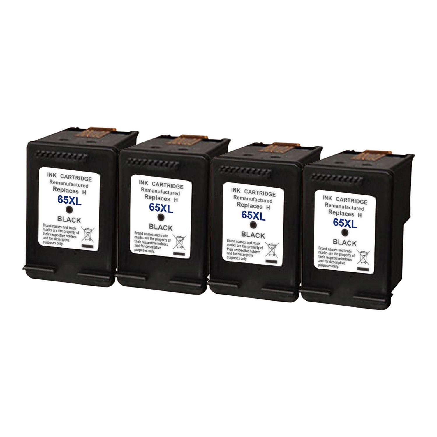 Click here for L-Ink 4 Pack Compatible Hp 65xl High Yield Black I... prices