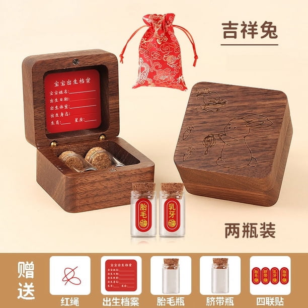 Umbilical Cord Collection Box Fetal Hair Souvenir Making Fetal Hair ...