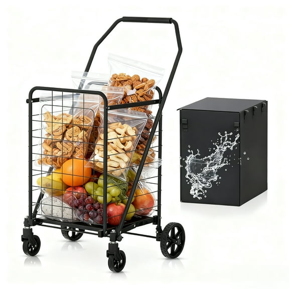 Cruiser Cart Urban 360 Folding Shopping Grocery Collapsible Laundry ...