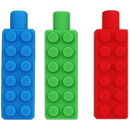 Angwang Pencil Toppers,Pencil Toppers, 3 Pack Silicone Therapy Toys ...