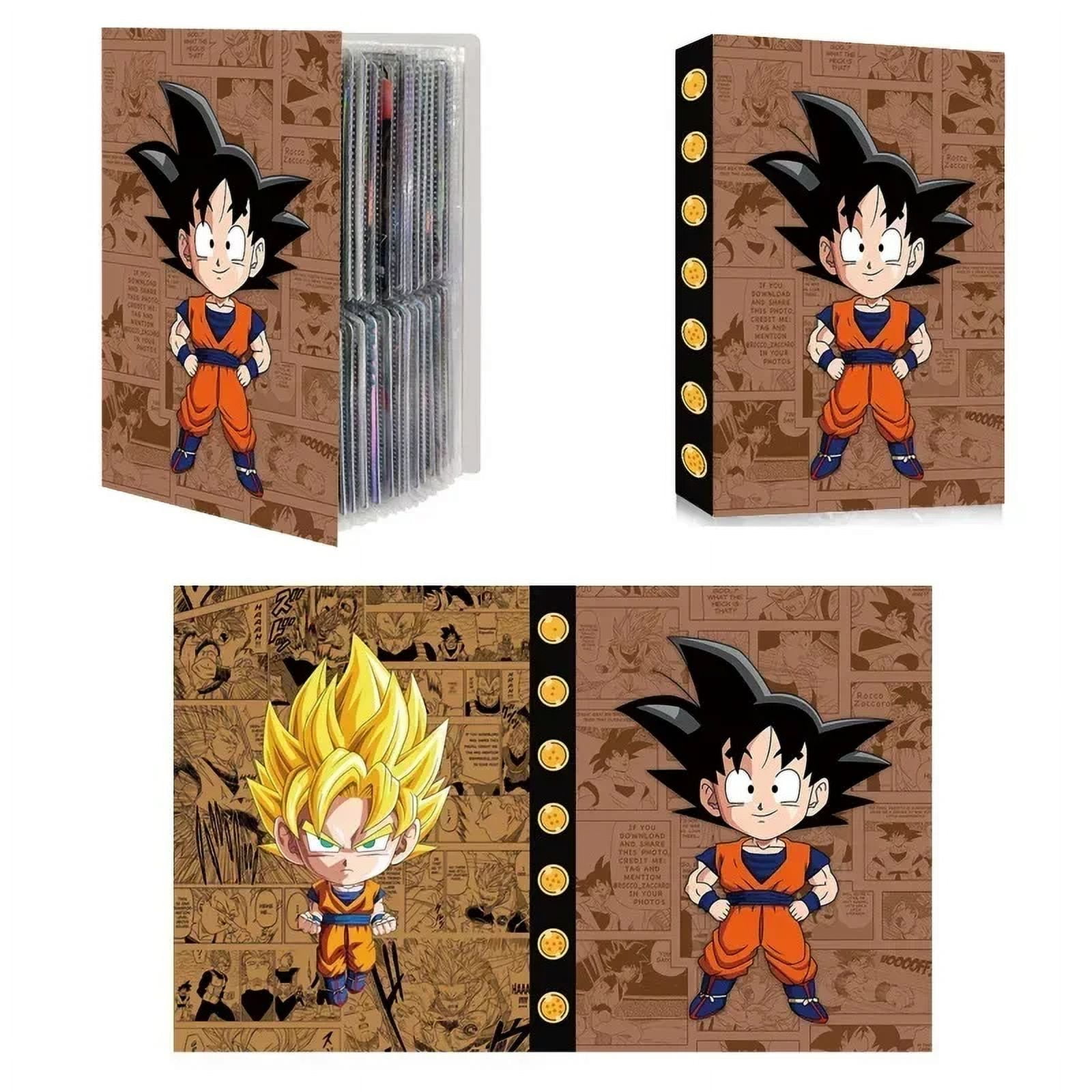 240PCS Dragon Ball Anime Super Saiyan Card Album Book Son Goku Vegeta ...