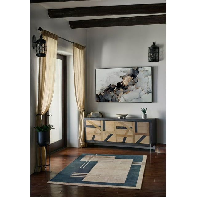 ECARPET Sorelle Contemporary Area Rug for Living Room, Bedroom, Dining ...