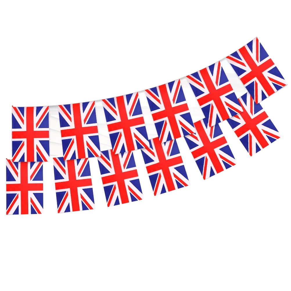 Click here for Adhoreca British Flags union Triangular Bunting 25... prices