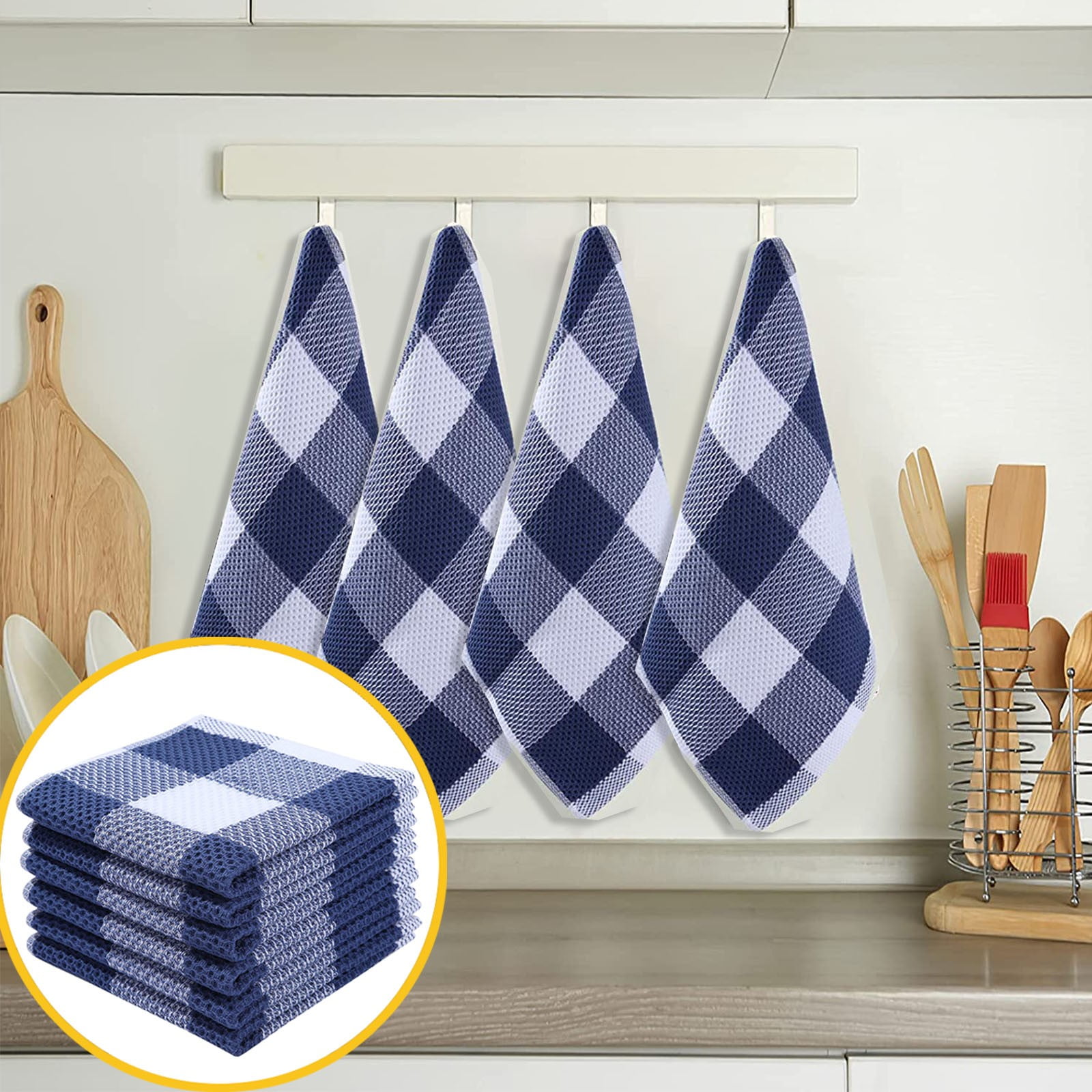 Click here for Boovnll Kitchen Towels  6pcs Reusable 13x13 Super... prices