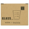 acdanc 4oz Shot Glass Measuring Cup, Heavyweight Glass, Black Lines ...