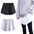 Angala Womens Skirts Elastic Waist Mini Skirts Button Down Summer Solid ...