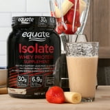 Equate Isolate Whey Protein Supplement, Vanilla, 1.84 lb - Walmart.com
