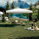 Erommy 12x12 Pop Up Canopy, Easy Up Canopy Tent for Beach,Camping ...