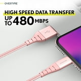 Overtime 6 Foot iPhone Charger Apple MFI Certified , Lightning iPhone ...