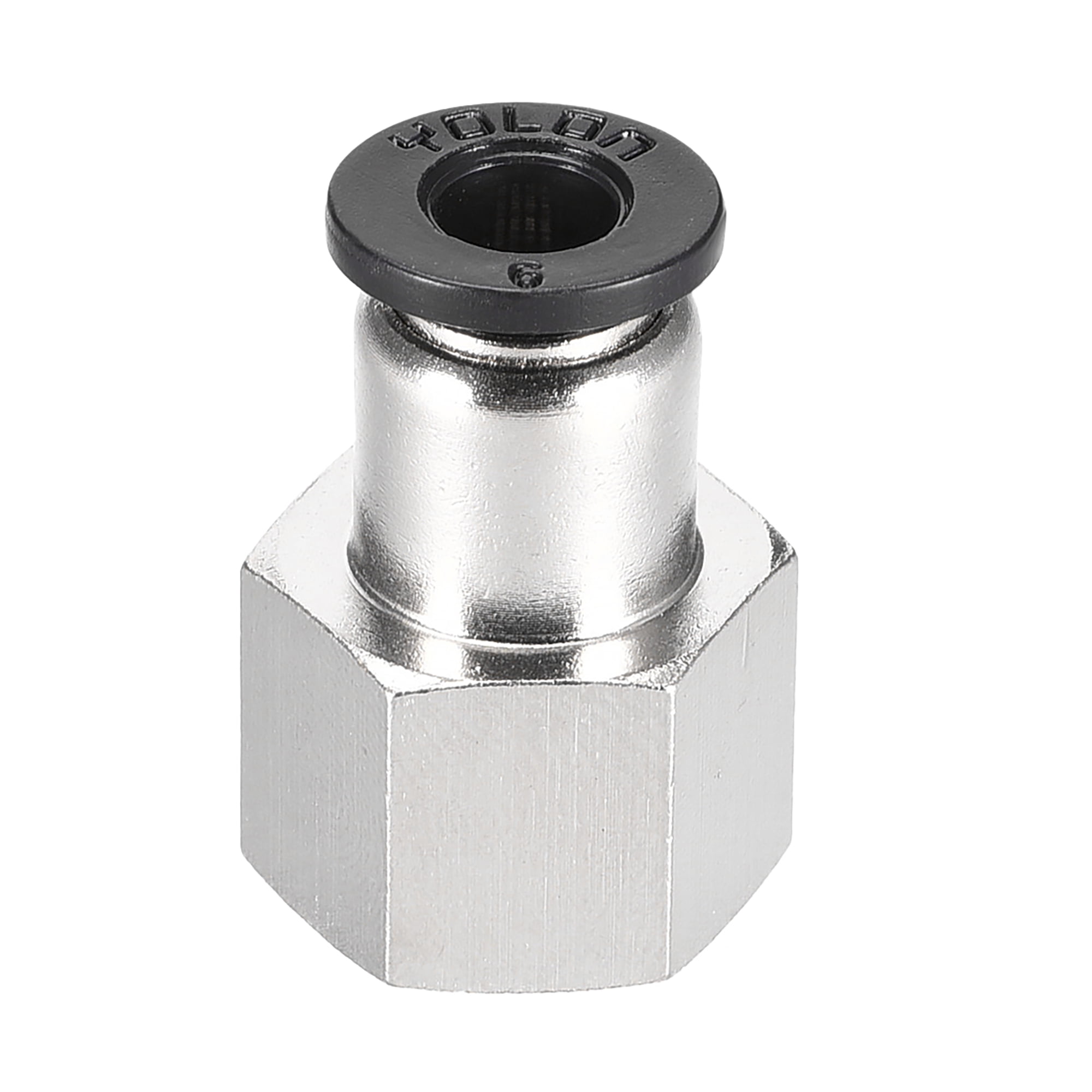 Push To Connect Tube Fitting Adapter 6mm Tube OD X 1 4 NPT Female Push To Connect Tube Fitting Adapter 6mm Tube OD X 1 4 NPT Female
