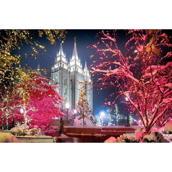 Peanuts Christmas Gathering Snoopy 500 Piece LED Light-Up Jigsaw Puzzle ...