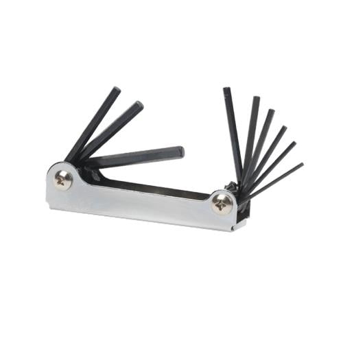 Master Mechanic GS050805 7-In-1 Metric Hex Key Set, Fold-Up, Small ...