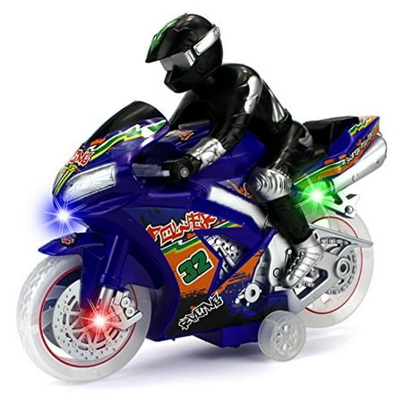 Super Racing Moto Children Kid's Toy Friction Motorcycle Vehicle w ...