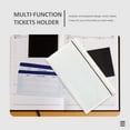 Ticket Album Organizer Memory Collection Book Currency Holder Pages ...