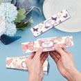 100Pcs 10 Style Rectangle Soap Paper Tag Both Sides Coated Art Paper ...