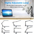 FAMKIT LED Desk Lamp, Long USB Work Light with Swing Arm, 3 Modes, 10 ...