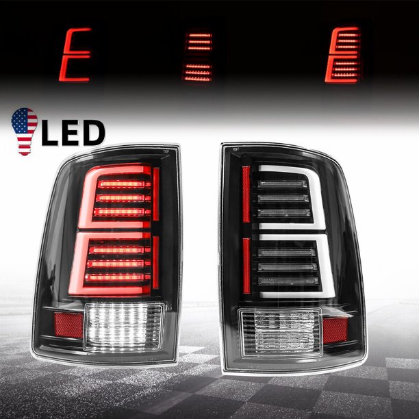 Tail Lights Fit 2009-2018 Dodge Ram 1500/2500/3500 and 2019 Ram Classic ...